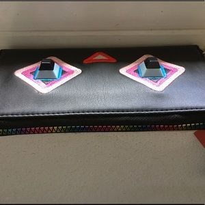 Mossimo Supply Co. | Bags | Womens Zip Around Wallet Novelty Mossimo ...